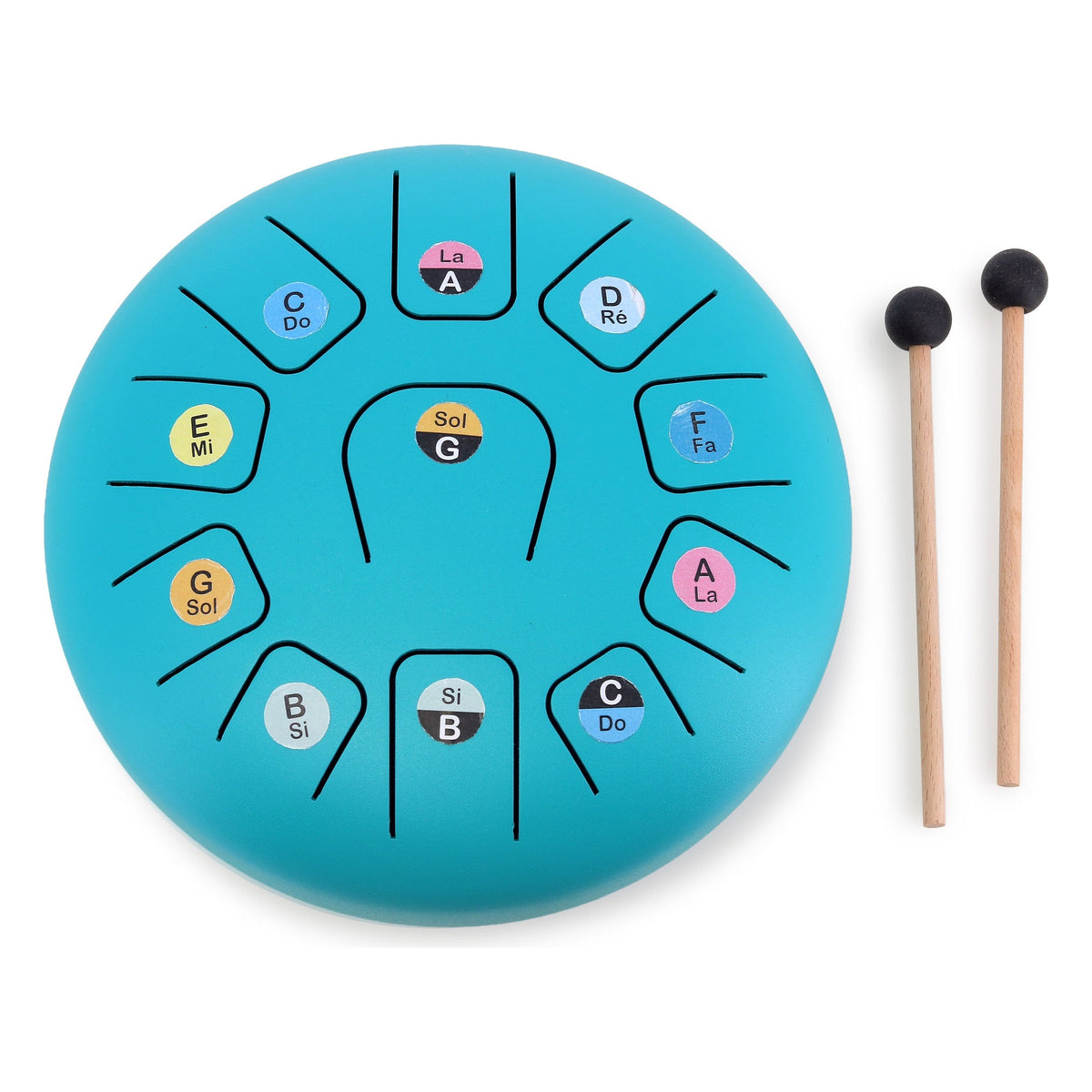 Vilac 8” Metal Tongue Drum - 11 Notes – Jumini Toys